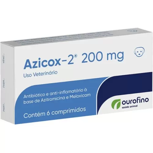 Consulado da Ração - Azicox 2 Antibiótico E Anti-Inflamatório Ourofino ...